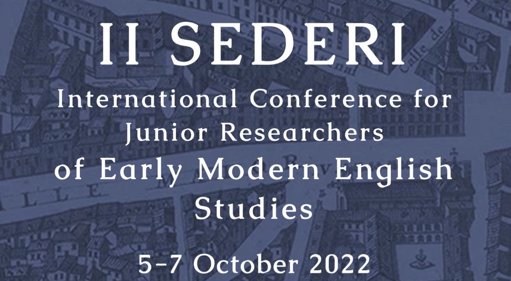 CONFERENCE:II SEDERI International Conference for Junior Researchers of ...