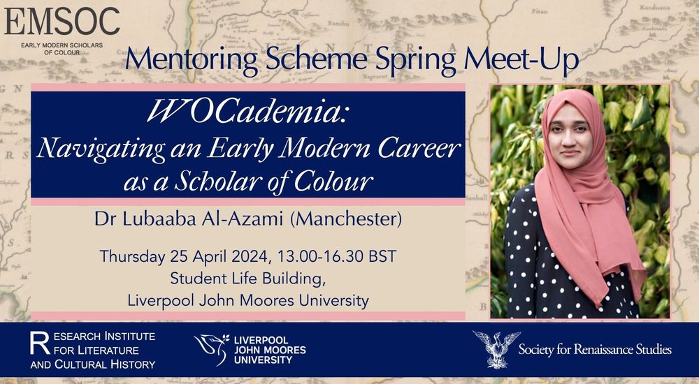 MEMOs MEMBER ACTIVITIES: WOCacademia: Navigating an Early Modern Career ...